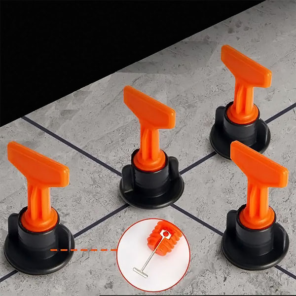 Система за равномерно полагане на плочки (100 бр.) | TILEPROZ – Superzebra.bg