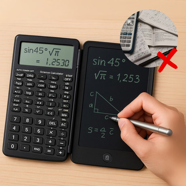 Калкулатор с бележник | CALCUPAD – Superzebra.bg